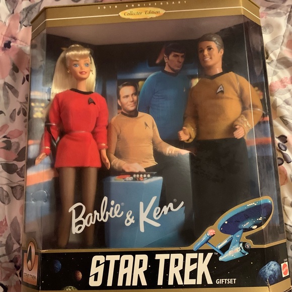 Barbie | Toys | Nib Star Trek Barbie And Ken | Poshmark
